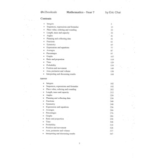 Cambridge Secondary Year 7 Mathematics 『Topical』 Exam Paper | Shopee ...
