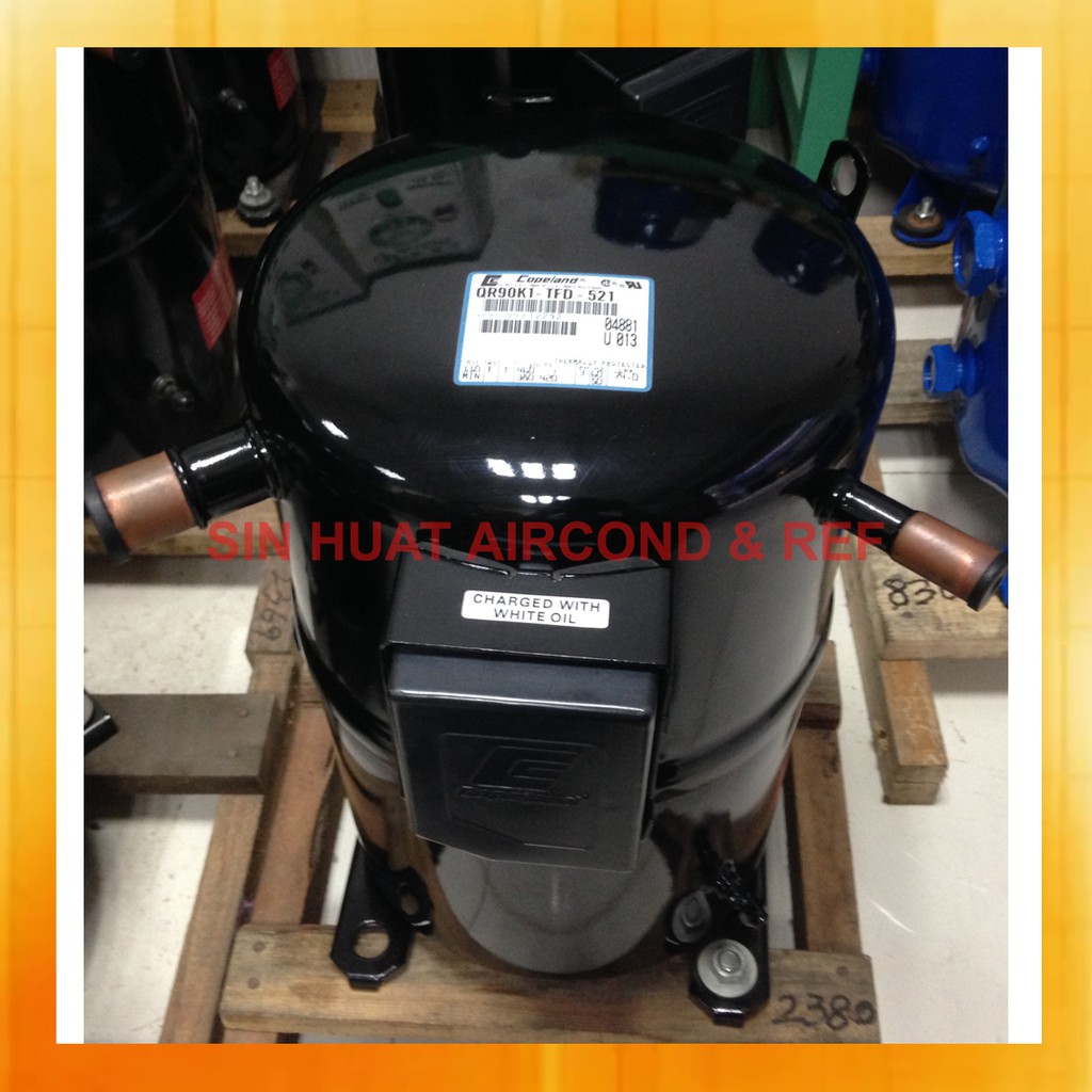 COPELAND COMPRESSOR 7.5HP QR90K1-TFD-501(MYSS75C & MYSS75B) RECONDITION ...