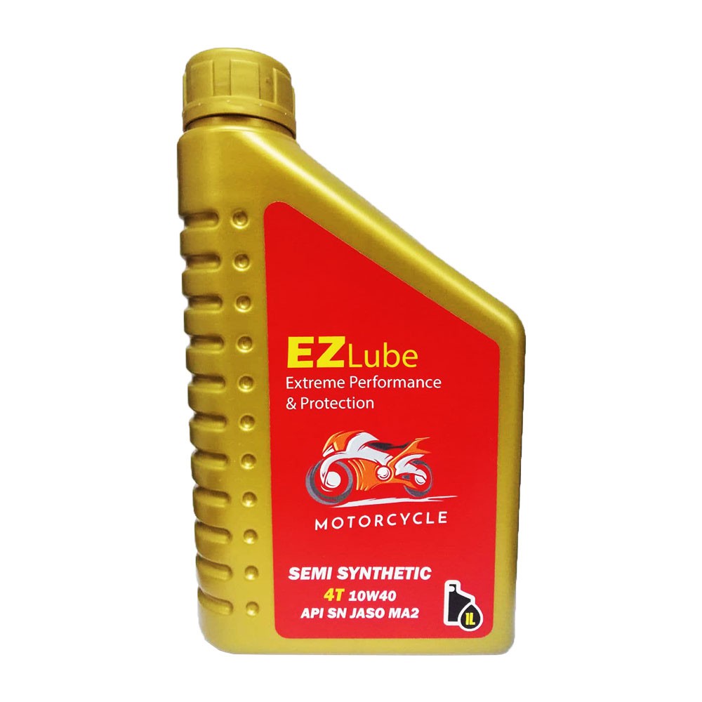 Ezlube 4t 10W40 Semi Synthetic Motor Engine Oils Minyak Hitam Motor ...