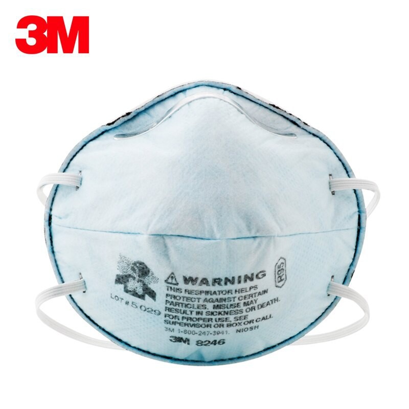 3m particulate respirator 8246 r95, with nuisance level acid gas relief, 20ea/box | BeeCost
