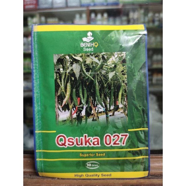 BenihQ Seed / Cili Besar Qsuka 027 - Paket 10g | Shopee Malaysia