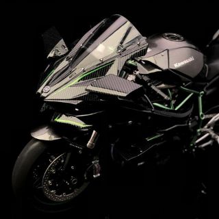 Ninja H2R Carbon Decal For Tamiya 1/12 Ninja H2R 14131 Motorcycle Model ...