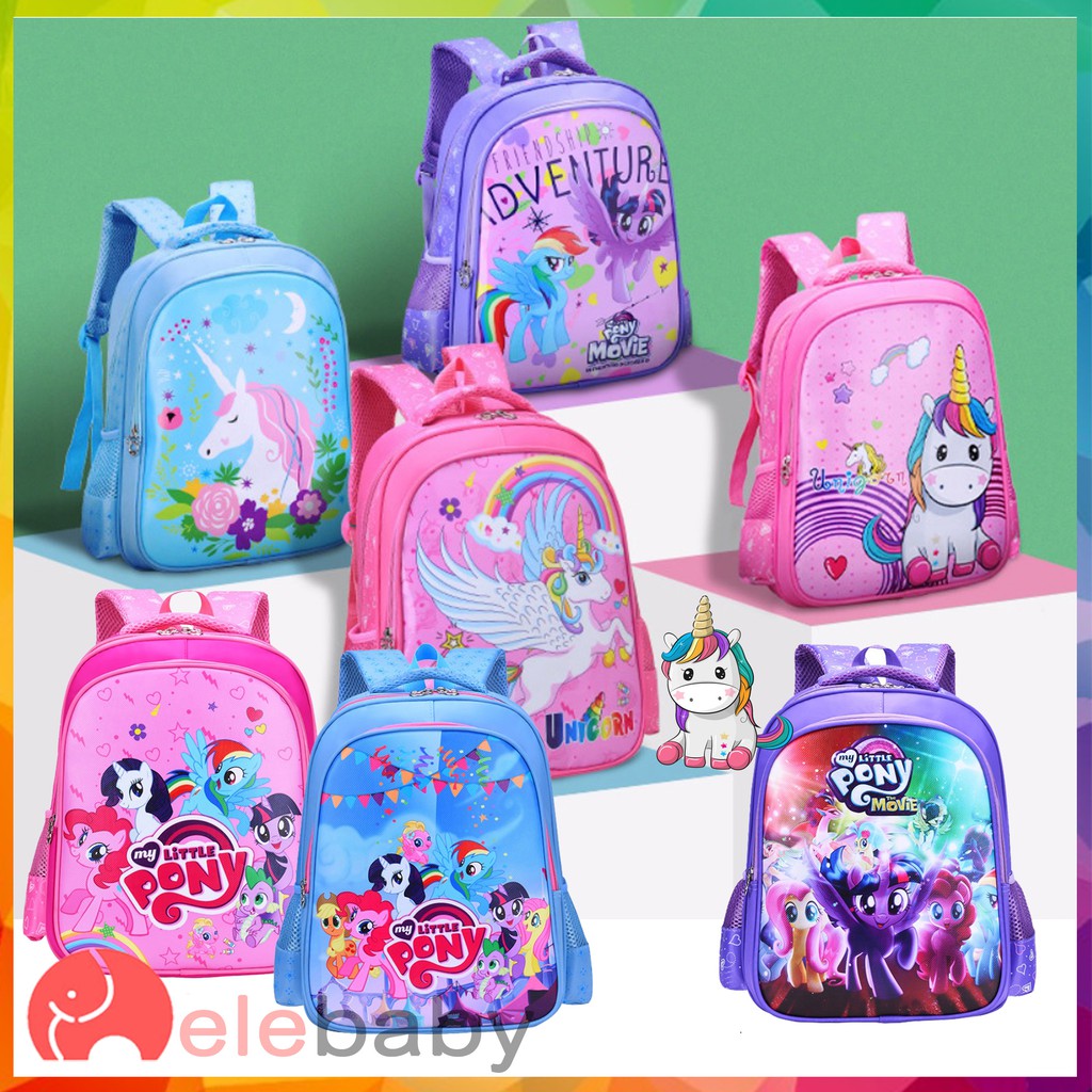 elebaby BP6015 Cartoon Kids School Bag Children High Quality Backpack ...