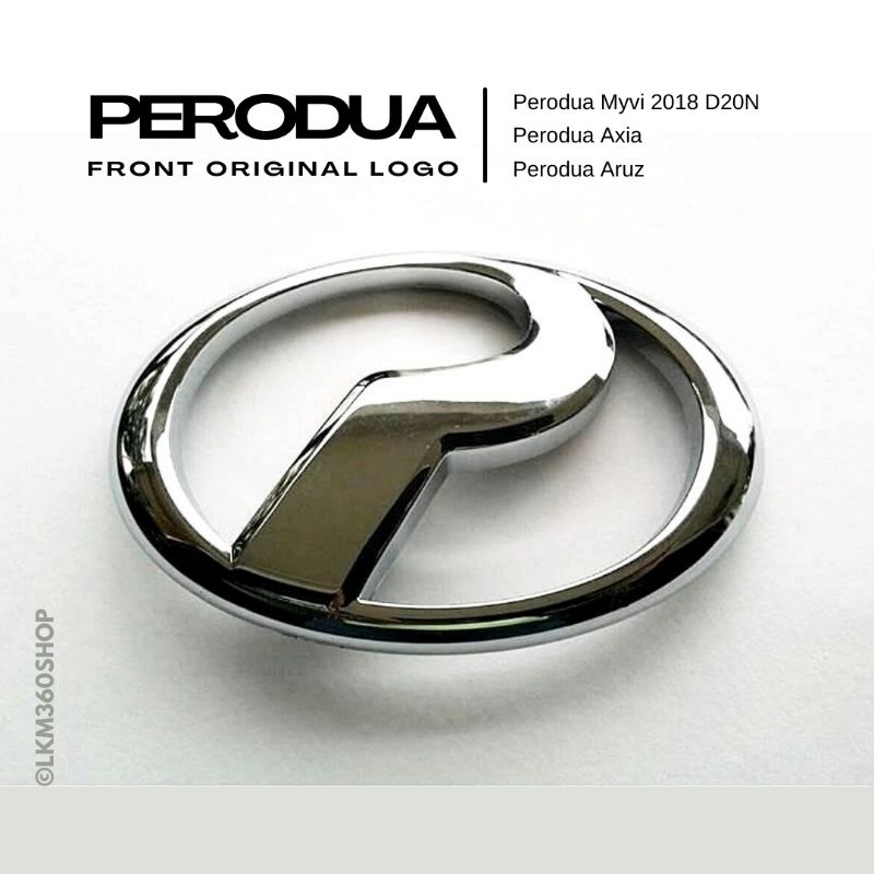 Perodua Front Logo Original for Perodua Myvi 2018 D20N, Axia, Aruz ...