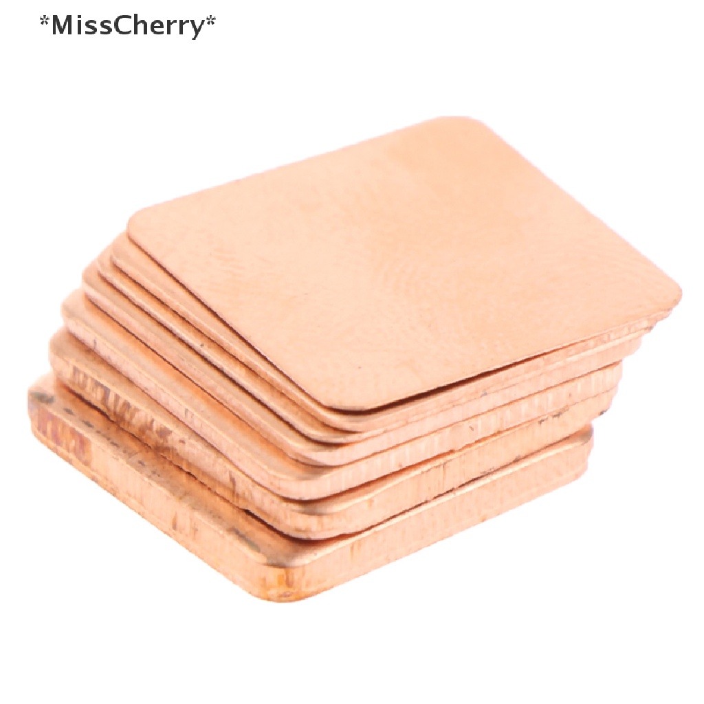 [[MissCherry]] 10pcs Thermal Pads 15x15mm Copper GPU Thermal Pads ...