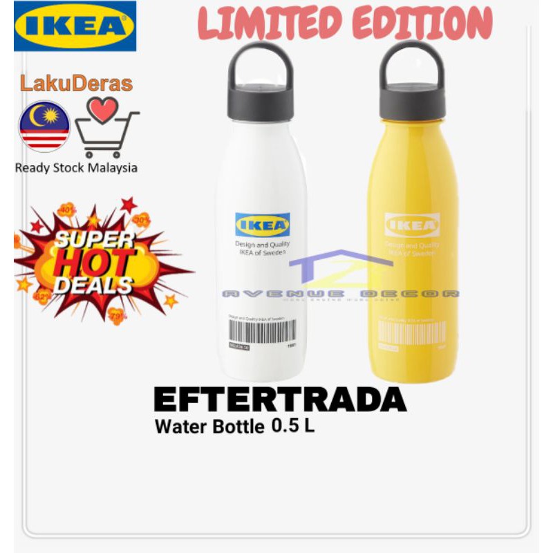 🔥100% authentic🔥 ikea eftertrada water bottle botol air 0.5l | BeeCost