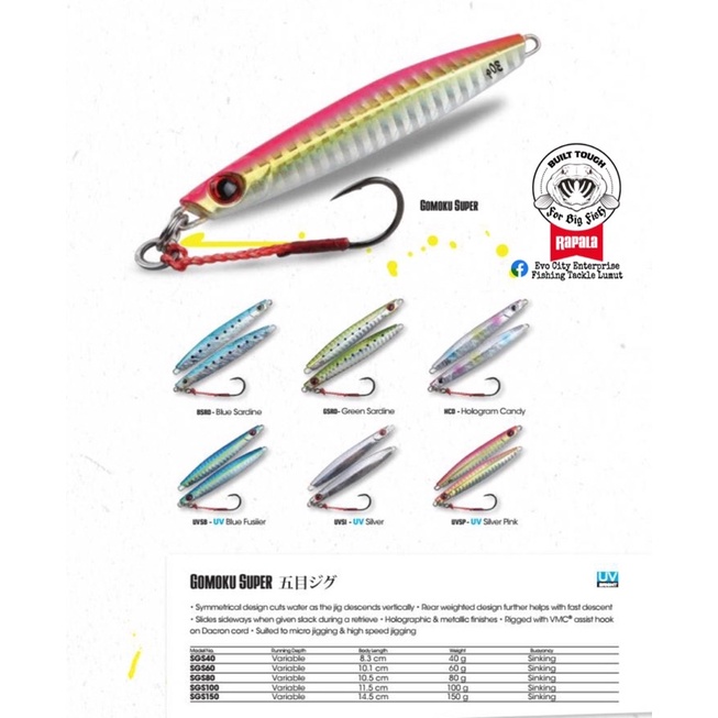 Storm Super Jig Killer Jig Original | Shopee Malaysia