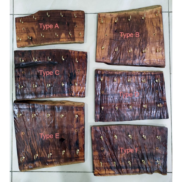 Limited edition !!! Key Holder penyangkut kunci solid wood !!! Ready ...