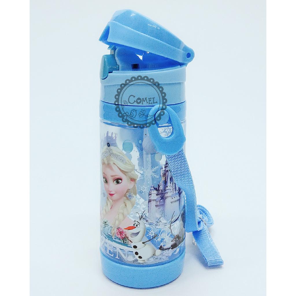 Comel Frozen Elsa Anna Water Bottle with Straw-450ML | Shopee Malaysia