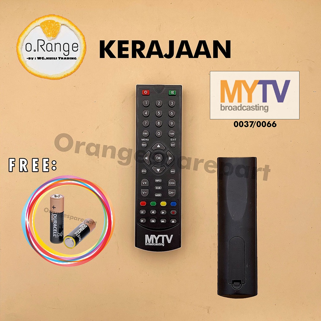 100% ORIGINAL MYTV REMOTE KERAJAAN | Shopee Malaysia