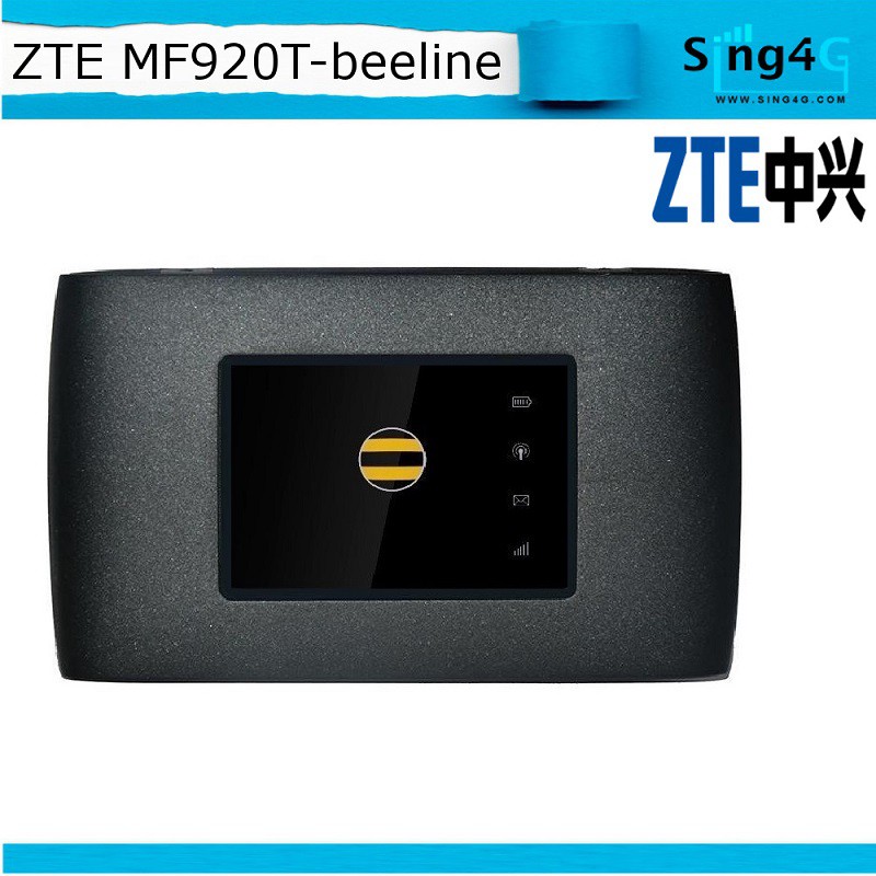 (USED) ZTE MF920 MF920T-Beeline 4G 150Mbps MIFI Portable Hotspot ...