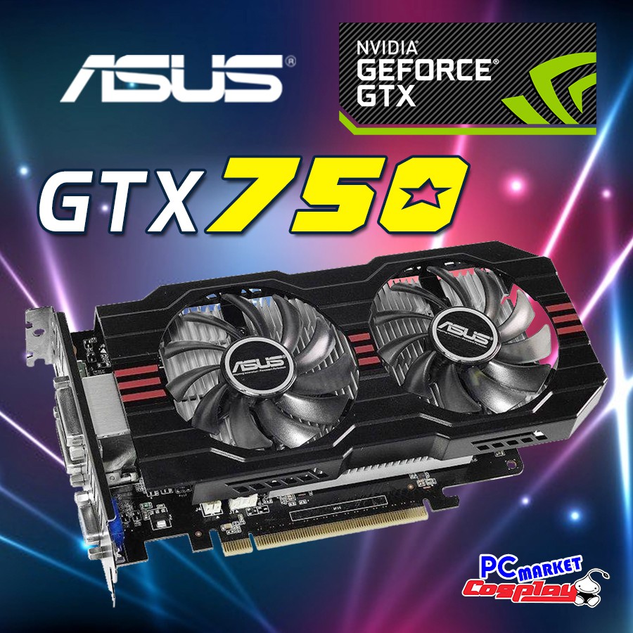 ASUS GTX750-DF-2GD5 NVIDIA GeForce GTX 750 Graphics Card (Refurbished) | Shopee Malaysia