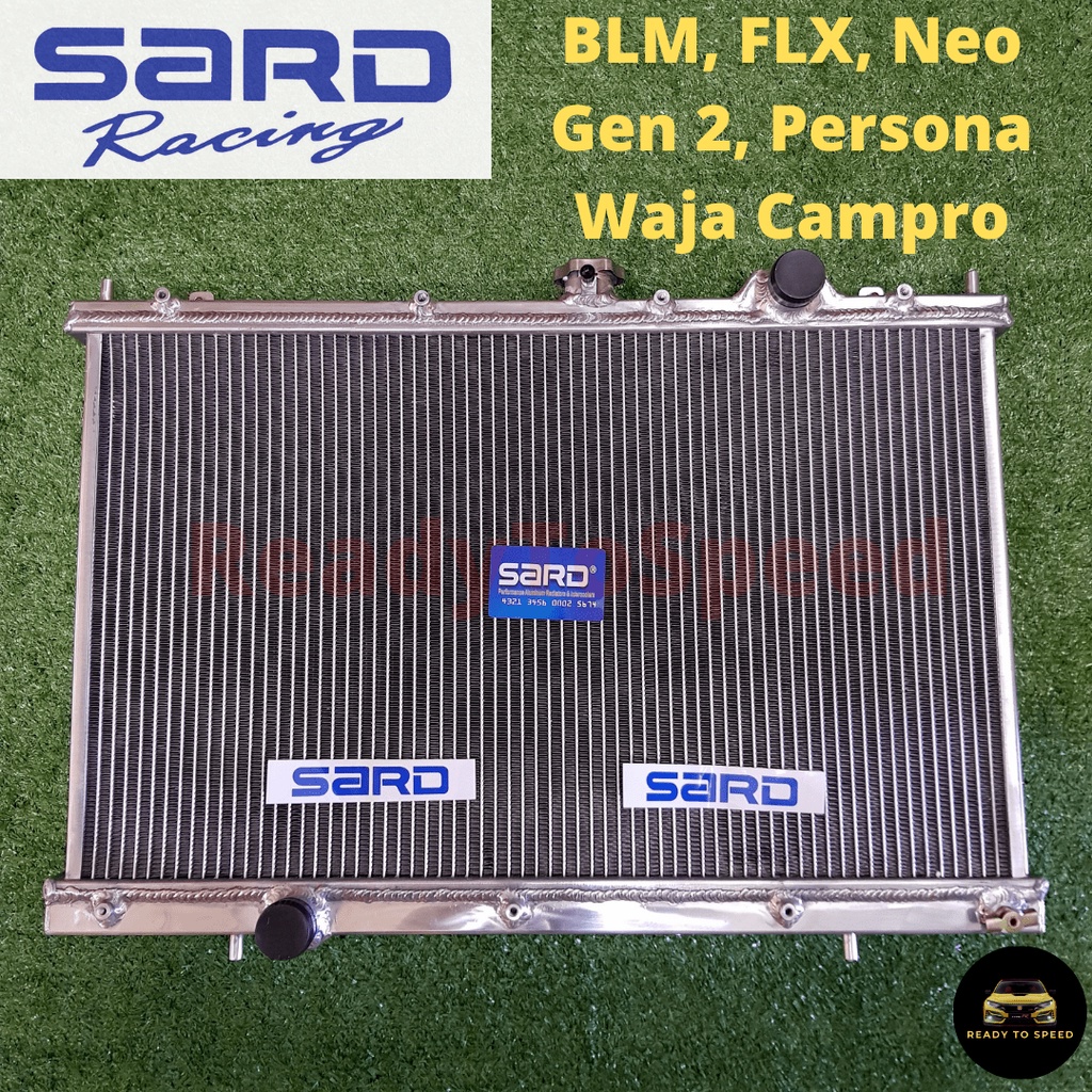 SARD Radiator Campro Engine - Gen2 - Persona - Waja Campro - Satria Neo ...