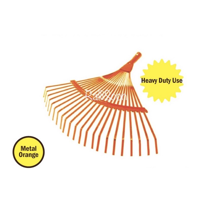 Pvc/Metal Leaf Garden Rake | Shopee Malaysia