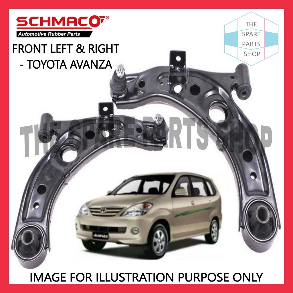 TOYOTA AVANZA LOWER ARM FRONT SCHMACO LEFT/RIGHT/SET (STY-LA9032 ...