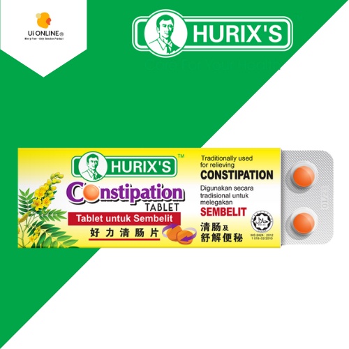 Hurix's Constipation Tablet (12's) | Shopee Malaysia