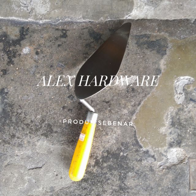 (7") SHARK Brick layer cement trowel scoop; sudu skop simen | Shopee ...