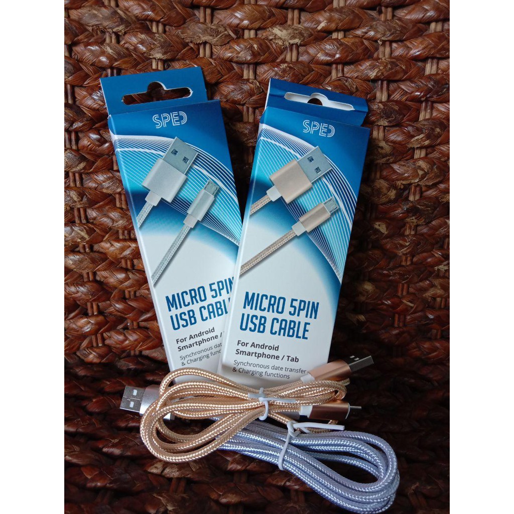 MICRO 5PIN USB CABLE 2A (SPED) | Shopee Malaysia