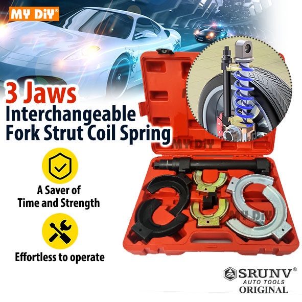 MYDIYHOMEDEPOT - SRUNV COIL SPRING COMPRESSOR AUTOMOTIVE ...