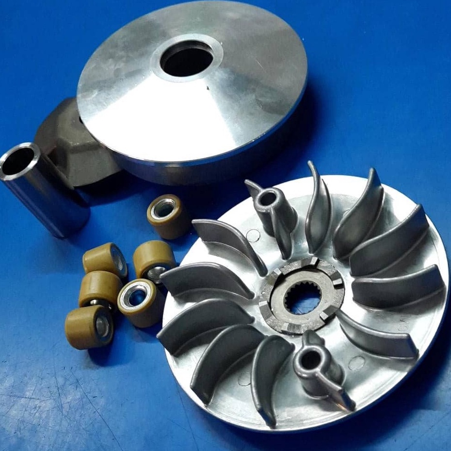 Scomadi TL125 / CMC ITALJET - Front Drive Plate Assy. (Pully Set ...