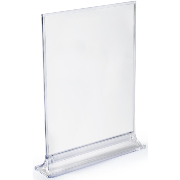[B5 size] T-Shape18x25cm Acrylic Display Table Stand Z048 | Table Card ...