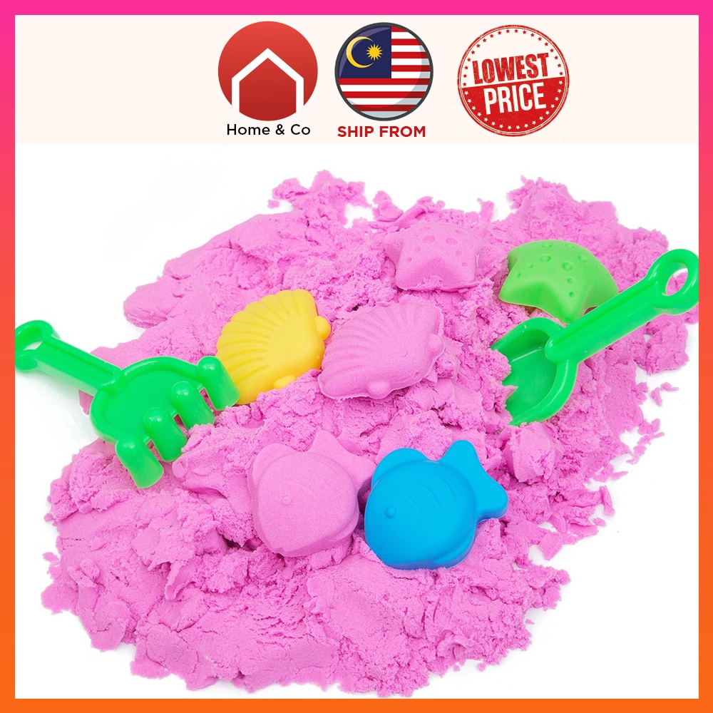 Kids Favourite | 0.45kg THE SAND Fun Dynamic Sand Play Set Indoor Kids ...