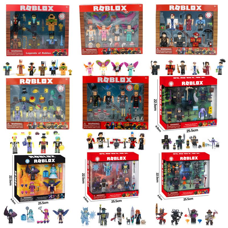 Ready Stock Virtual World Roblox Miniature Set Block Minecraft Survival ...