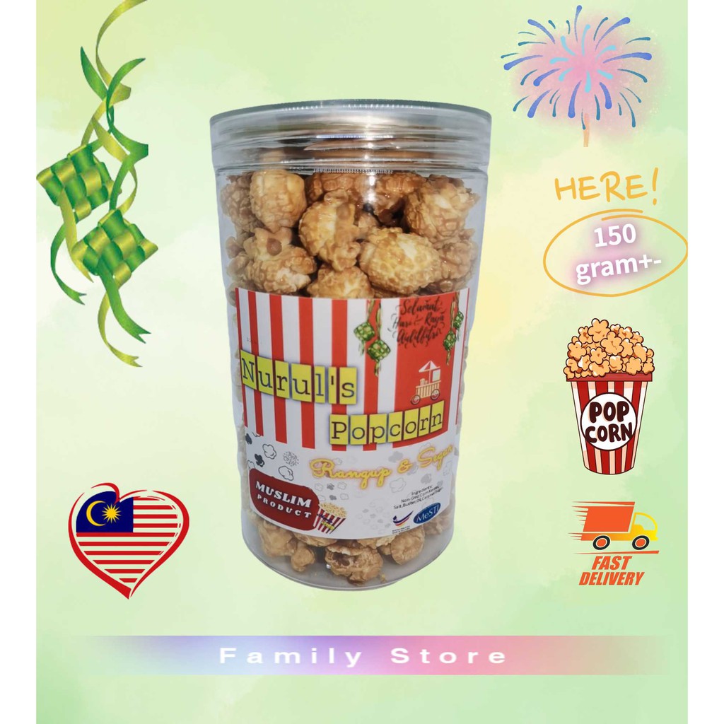 Nurul's Caramel Butter Popcorn (150g+-) | Shopee Malaysia