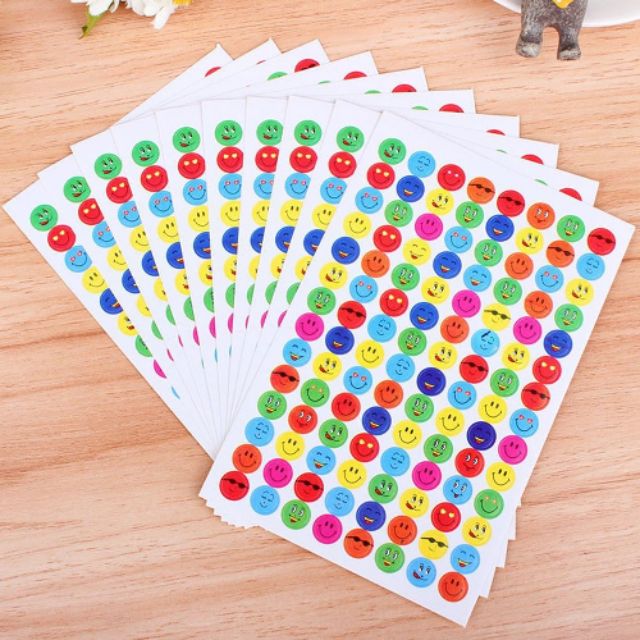 10 Sheet Emoji Sticker (1120pcs) | Shopee Malaysia