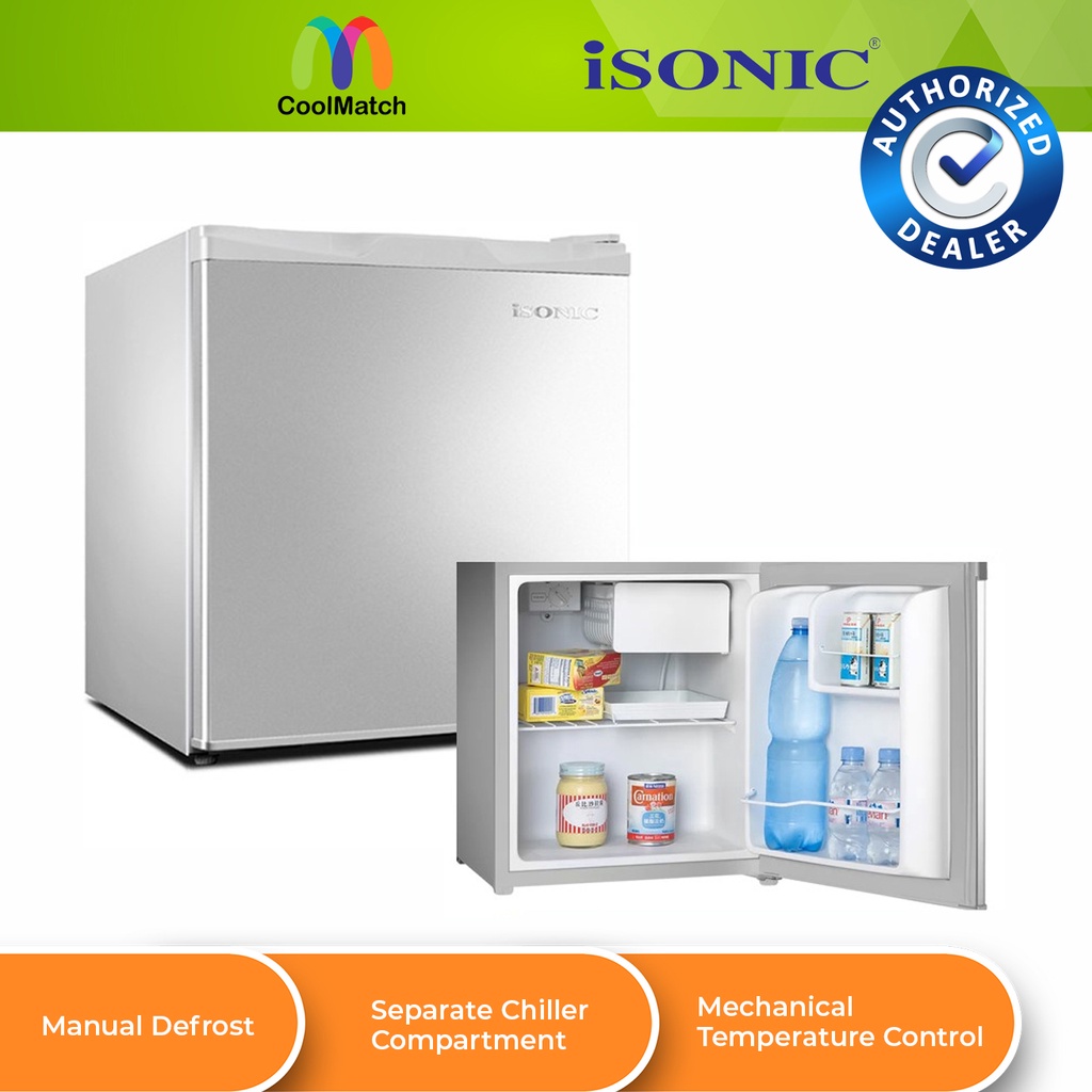 iSONIC Mini Bar Single Door Refrigerator Fridge IS-50R | Shopee Malaysia