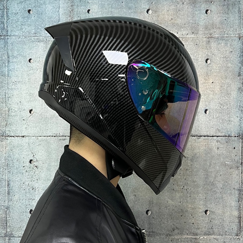 Full Face Racing Helmets Double Visor Motorcycle Helmet LVS701 topi ...