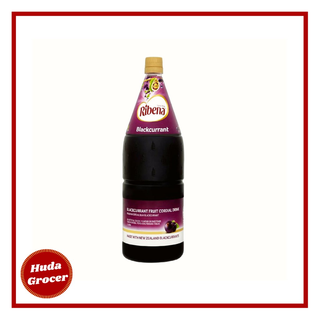 Ribena Fruit Cordial Drink Blackcurrant (2L) | Shopee Malaysia