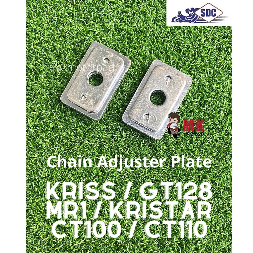 (2Pcs) PLATE Chain Adjuster Modenas KRISS / GT128 / MR1 / KRISTAR ...