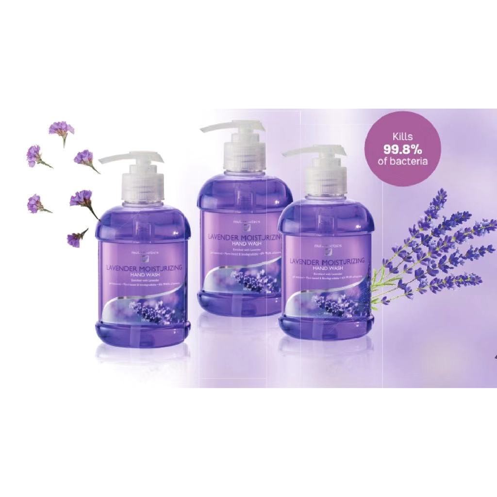 Tupperware Nutrimetics Lavender Moisturising Hand Wash Triple Pack (3 ...