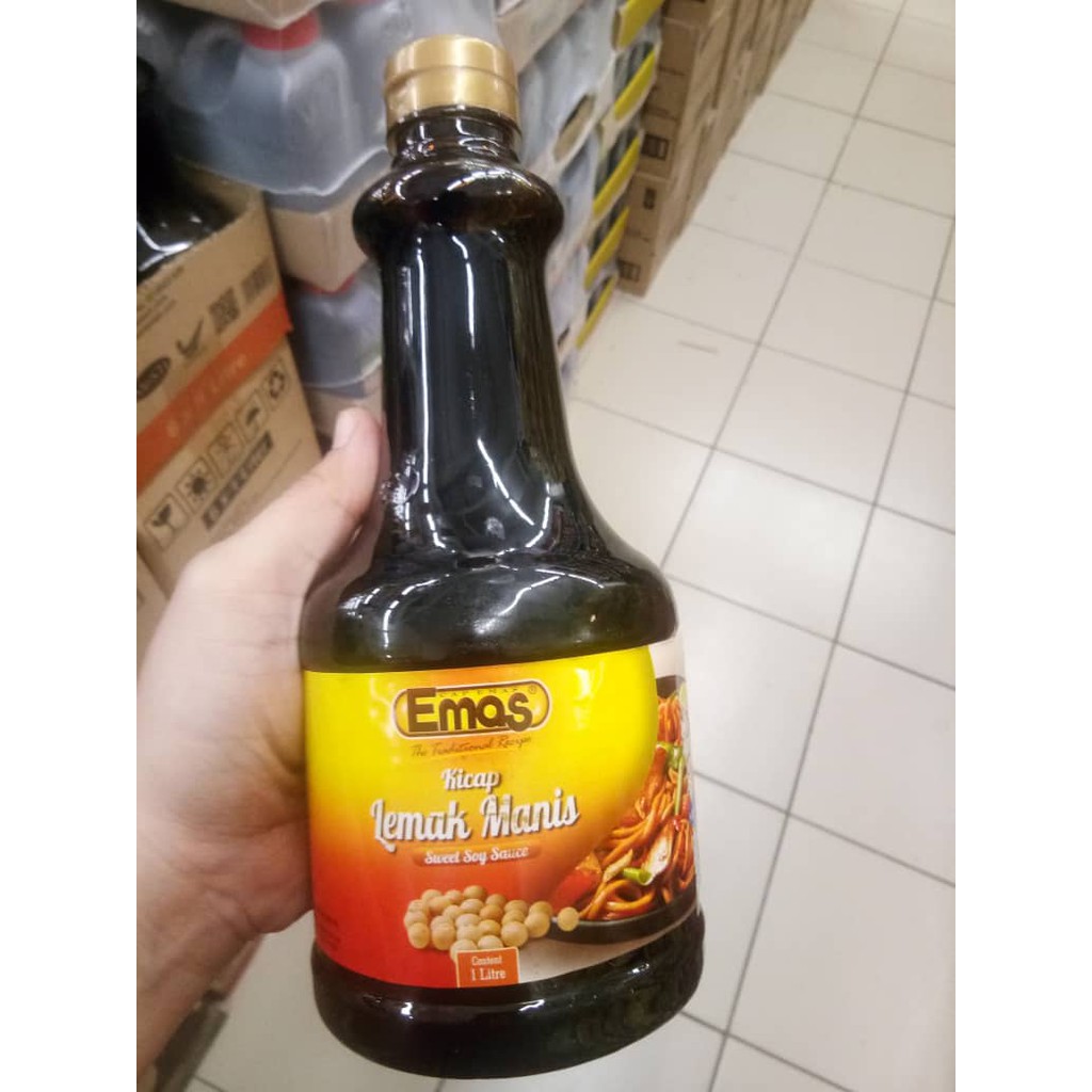 KICAP LEMAK MANIS/MANIS CAP EMAS 1 LITER | Shopee Malaysia