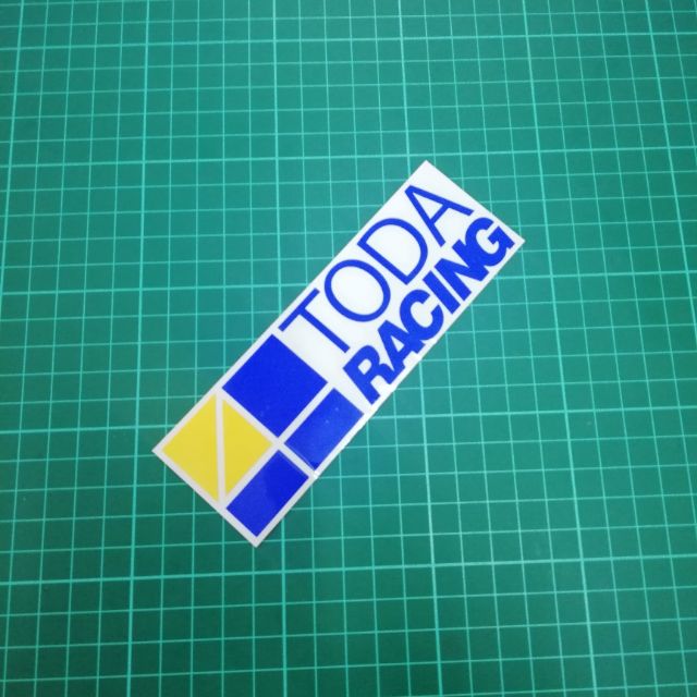 Sticker toda racing (computer cutting) | Shopee Malaysia