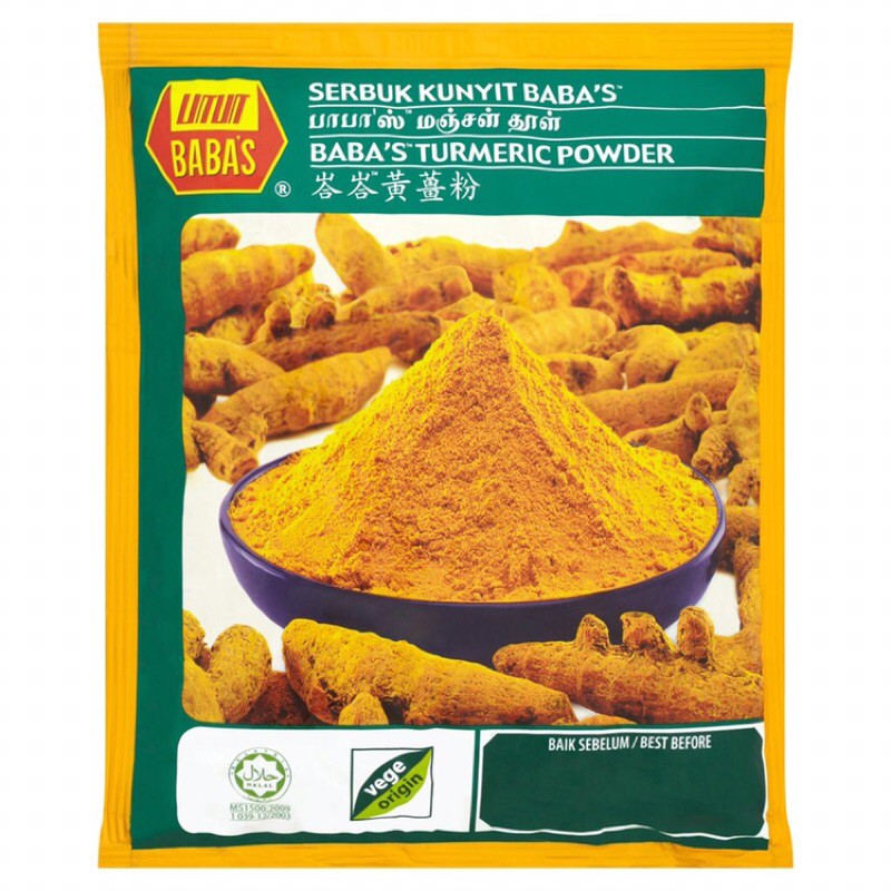 Babas Turmeric Powder 250g | Shopee Malaysia
