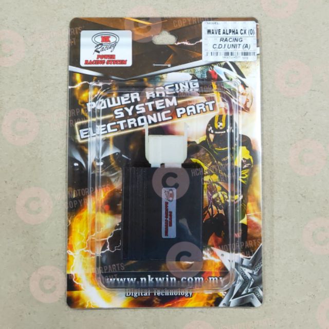 RACING CDI UNIT - HONDA - WAVE ALPHA CX 110 -V1/ EX5 110/ DREAM 110 ...