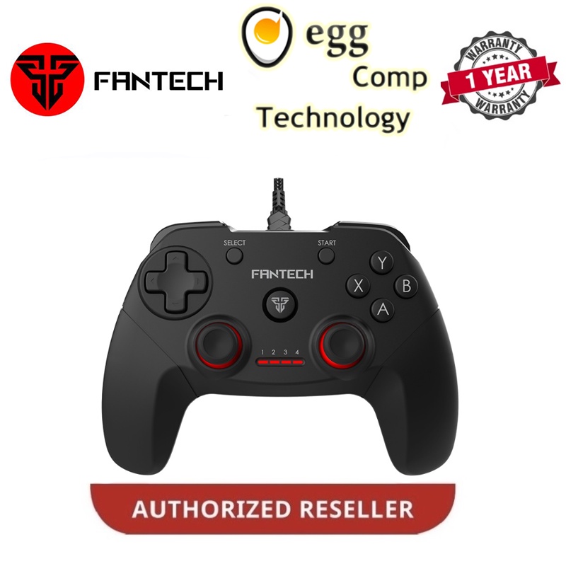 FANTECH GP12 REVOLVER USB WIRED GAMING CONTROLLER DUAL MODE PLUG&PLAY ...