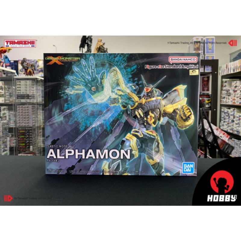 Bandai Digimon X Evolution Figure-rise Standard Amplified Alphamon ...