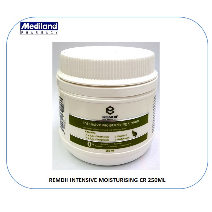 REMDII INTENSIVE MOISTURISING CREAM 250ML (JAR) | Shopee Malaysia