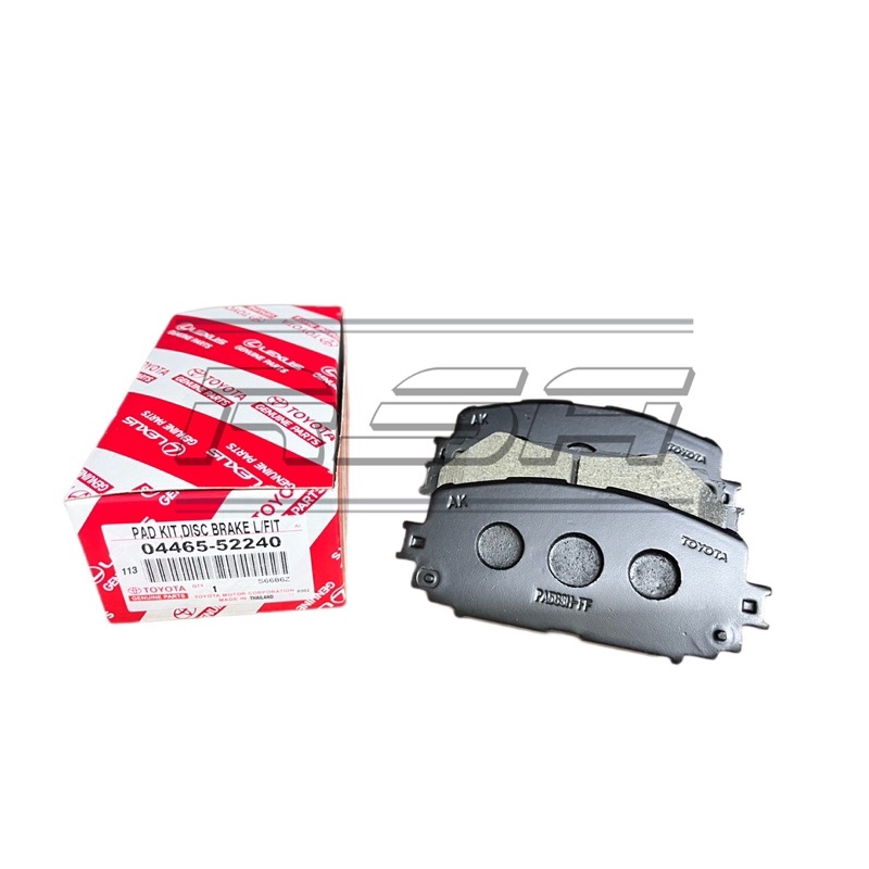 Toyota Vios Ncp93 G spec Vios Ncp150 G Spec Front Brake Pad 04465-52240 ...