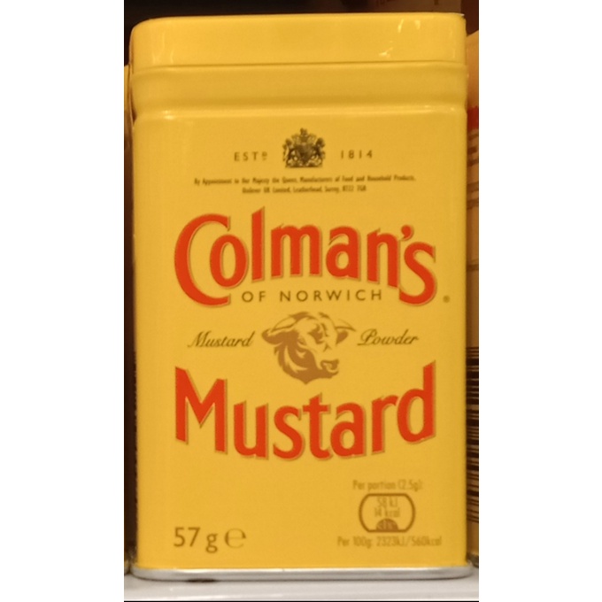 Colman's Mustard Powder 57g | Shopee Malaysia