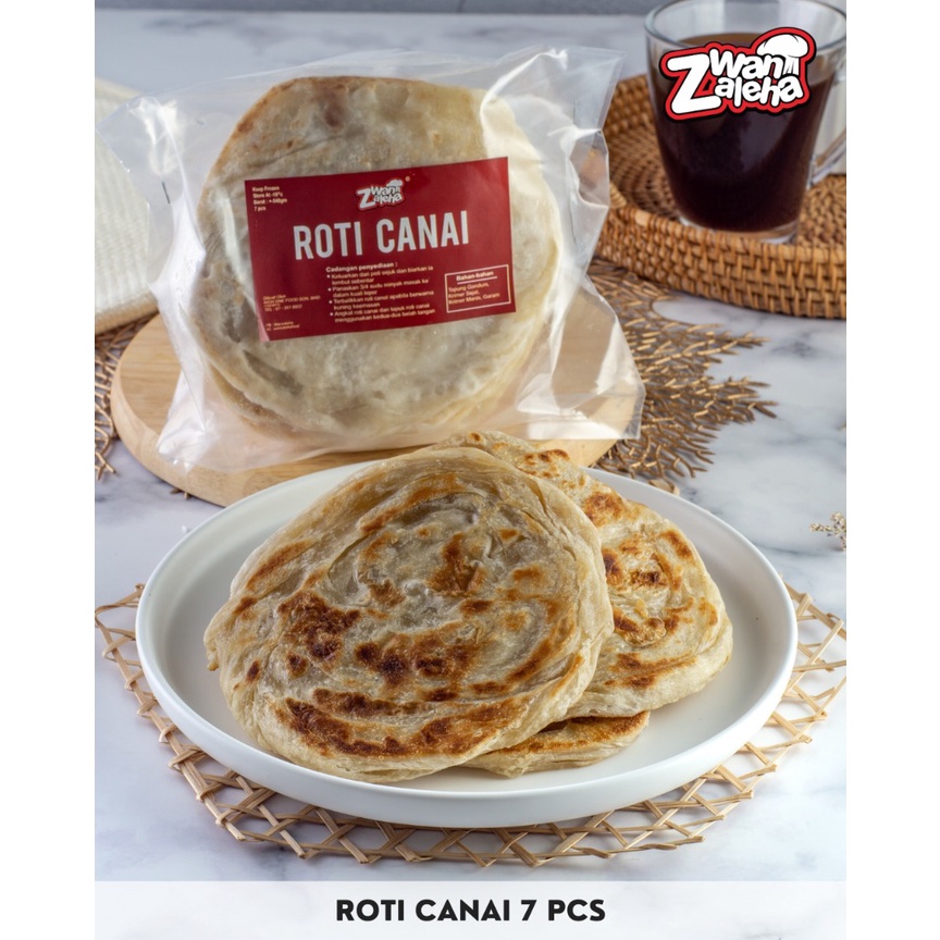 Roti Canai / Paratha ( 7 Pcs/Paket) Sejuk Beku (Frozen Food) | Shopee ...