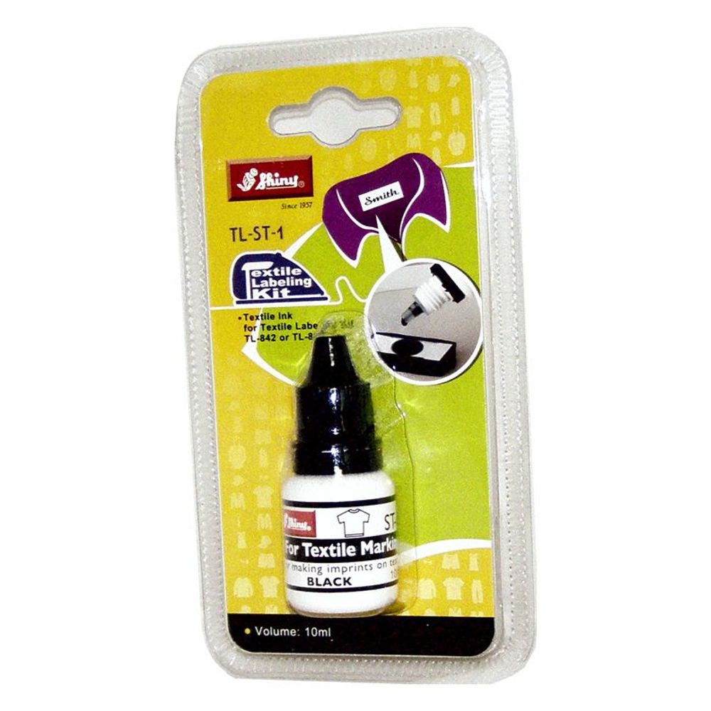 Shiny Textile Fabric Clothing Stamp Ink TL ST1 Ink Kain Cop getah Shiny ...