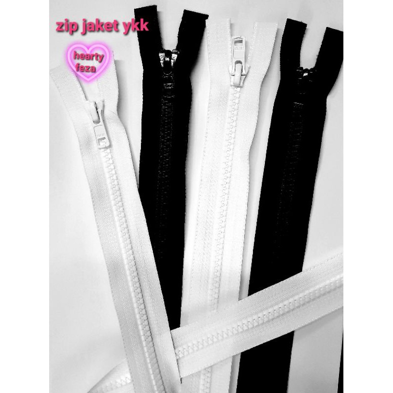 YKK vislon zip jacket | Shopee Malaysia