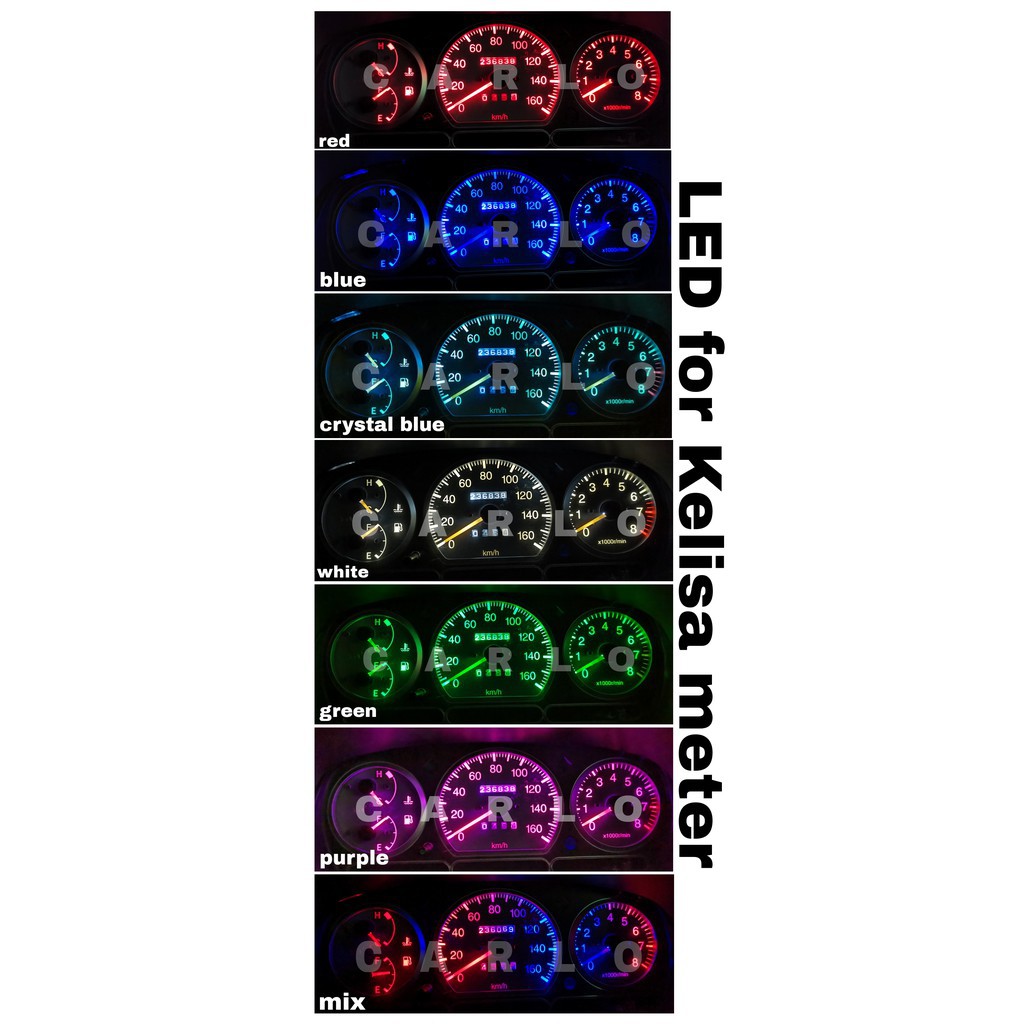 🎈🎈aircond LED for Perodua Kelisa Kenari Kembara meter/aircond panel ...