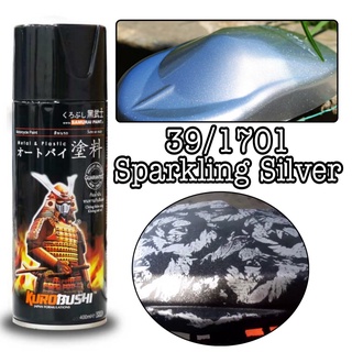 SAMURAI SPRAY PAINT (39/1701 SPARKLING SILVER) 100% ORIGINAL | Shopee ...