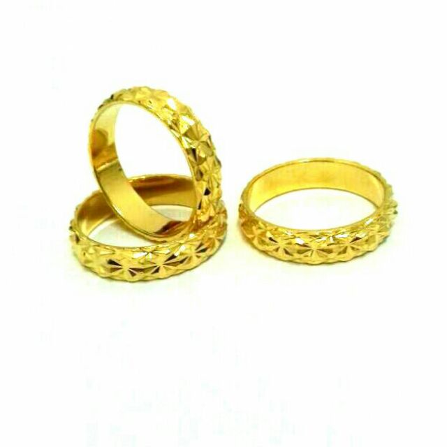 Gold Korea 24K Gold Plated Ring | Shopee Malaysia