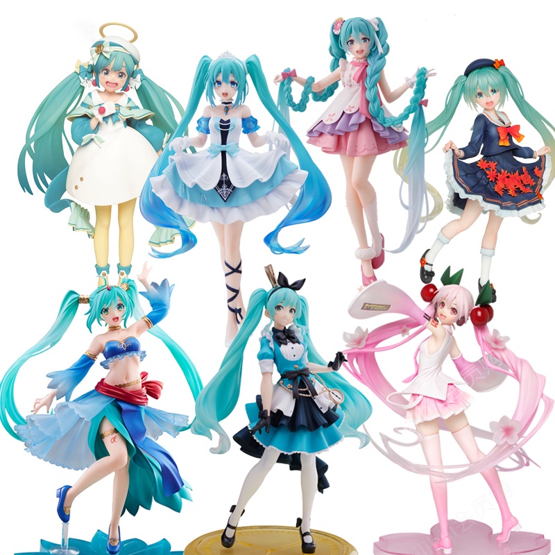 Hatsune Miku Figure Virtual Singer Cute Beautiful Girl Sakura Miku ...
